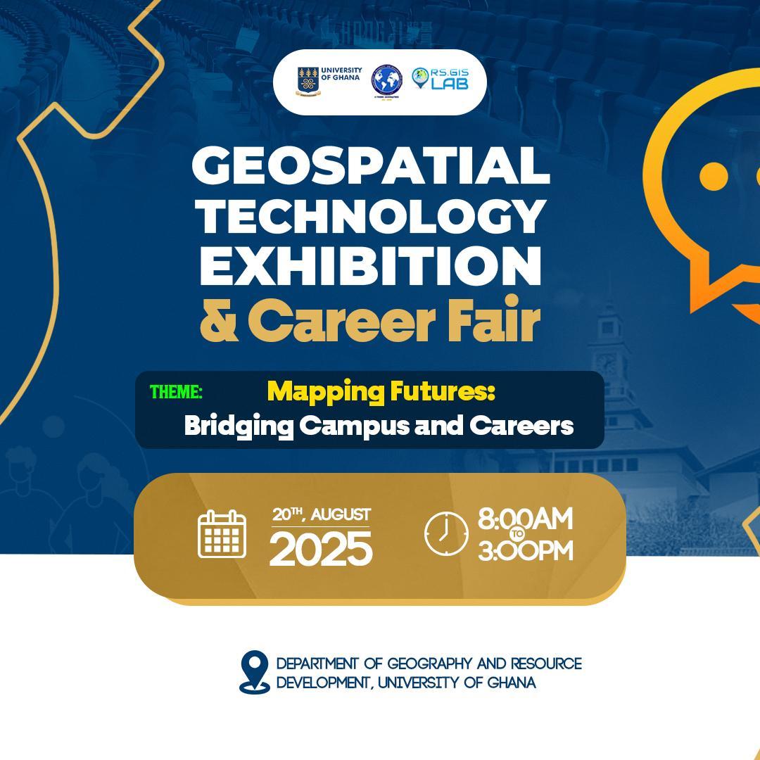 Geospatial Technology exhibition and career fair | Department of ...
